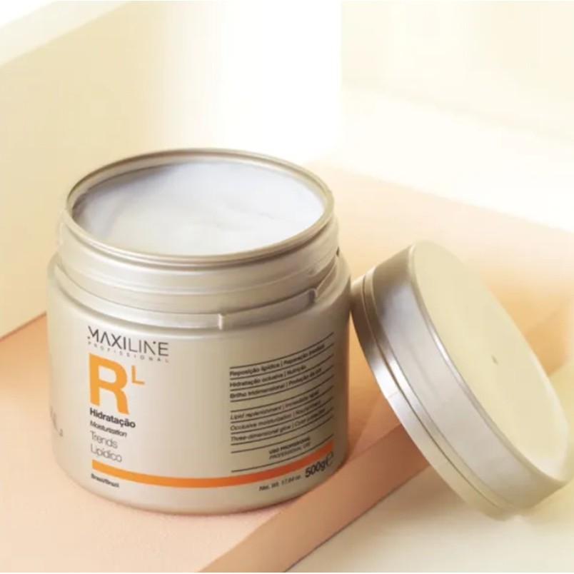 Máscara Hidratação Trends Lipídico 500g Maxiline | Shopee Brasil