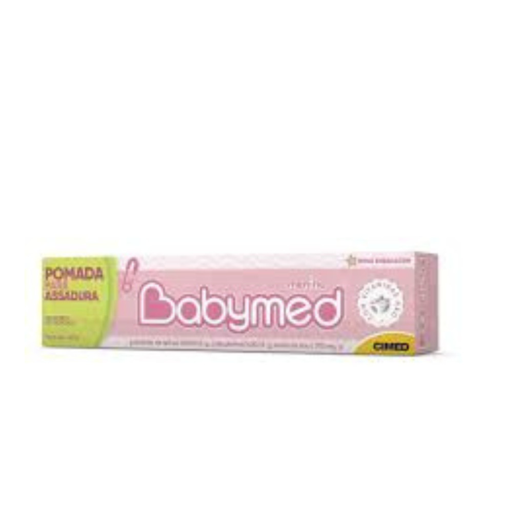 02 unidades Pomada para Assadura Babymed Pomada Rosa 45g | Shopee Brasil