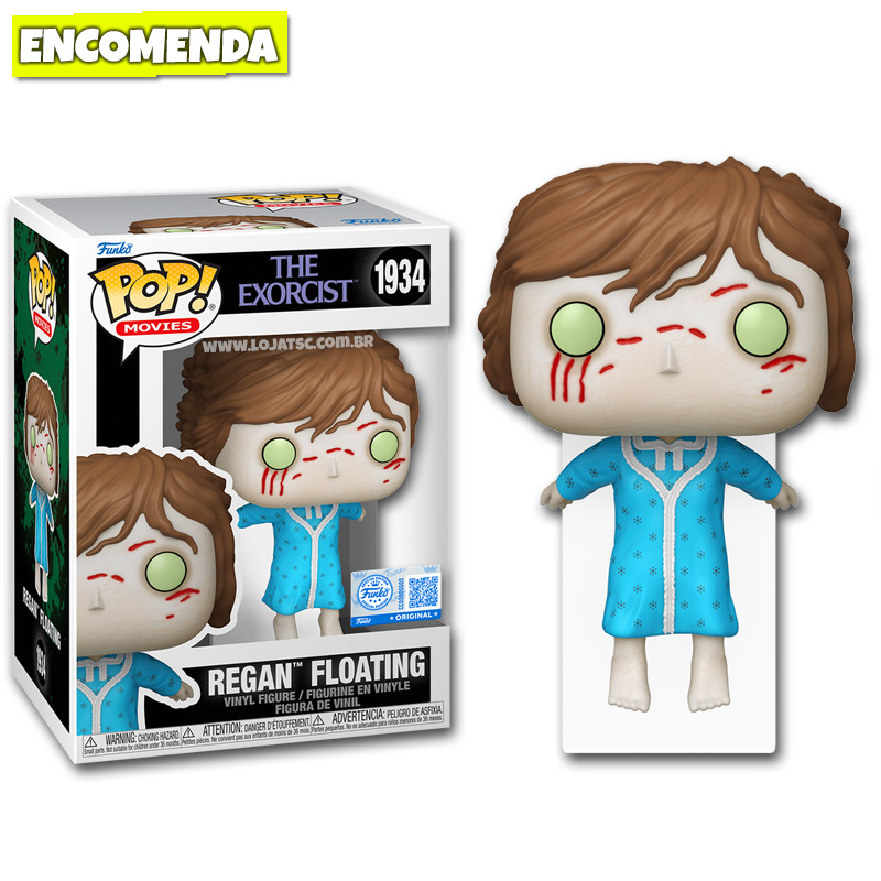 Funko Pop The Exorcist - Regan Floating 1934 | Shopee Brasil