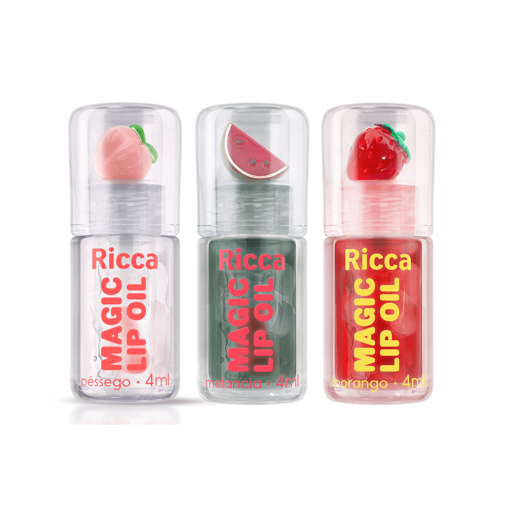 Ricca Magic Lip Oil - Escolha o Seu | Shopee Brasil