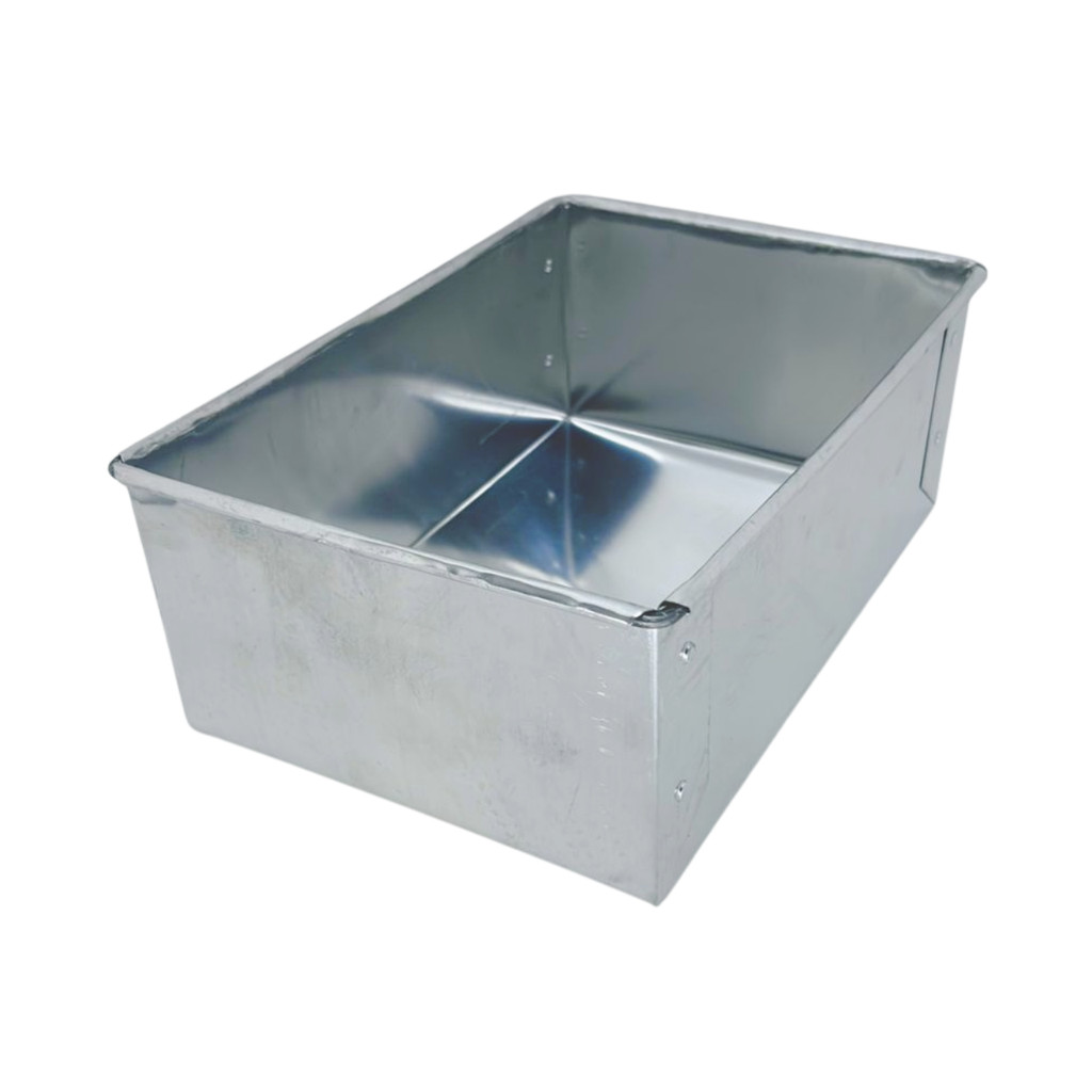 Forma Bolo Retangular Com Fundo Fixo 25x17x10 Em Alumínio | Shopee Brasil