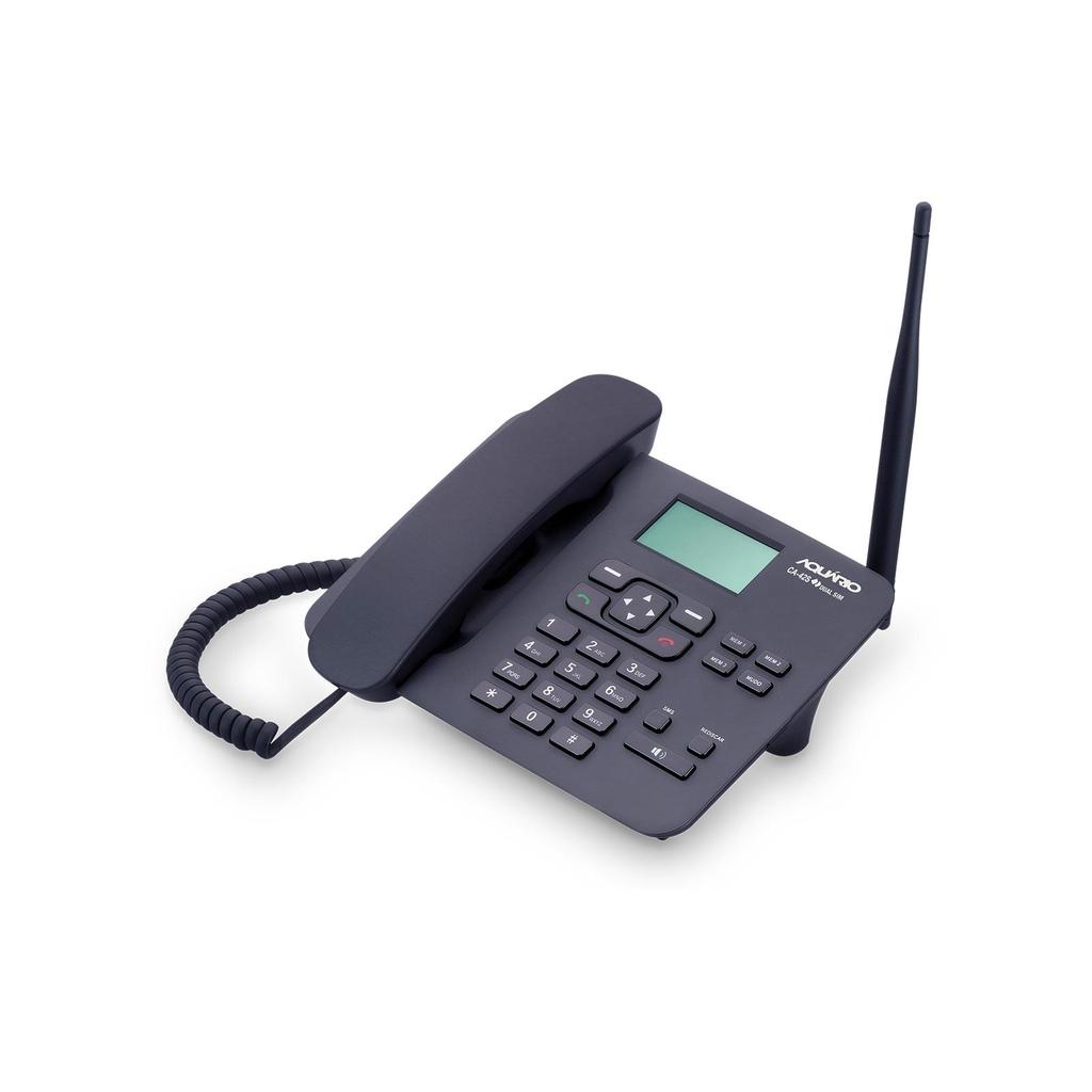 Telefone Celular Rural Fixo De Mesa Quadriband 850/900/1800/1900 Mhz ...