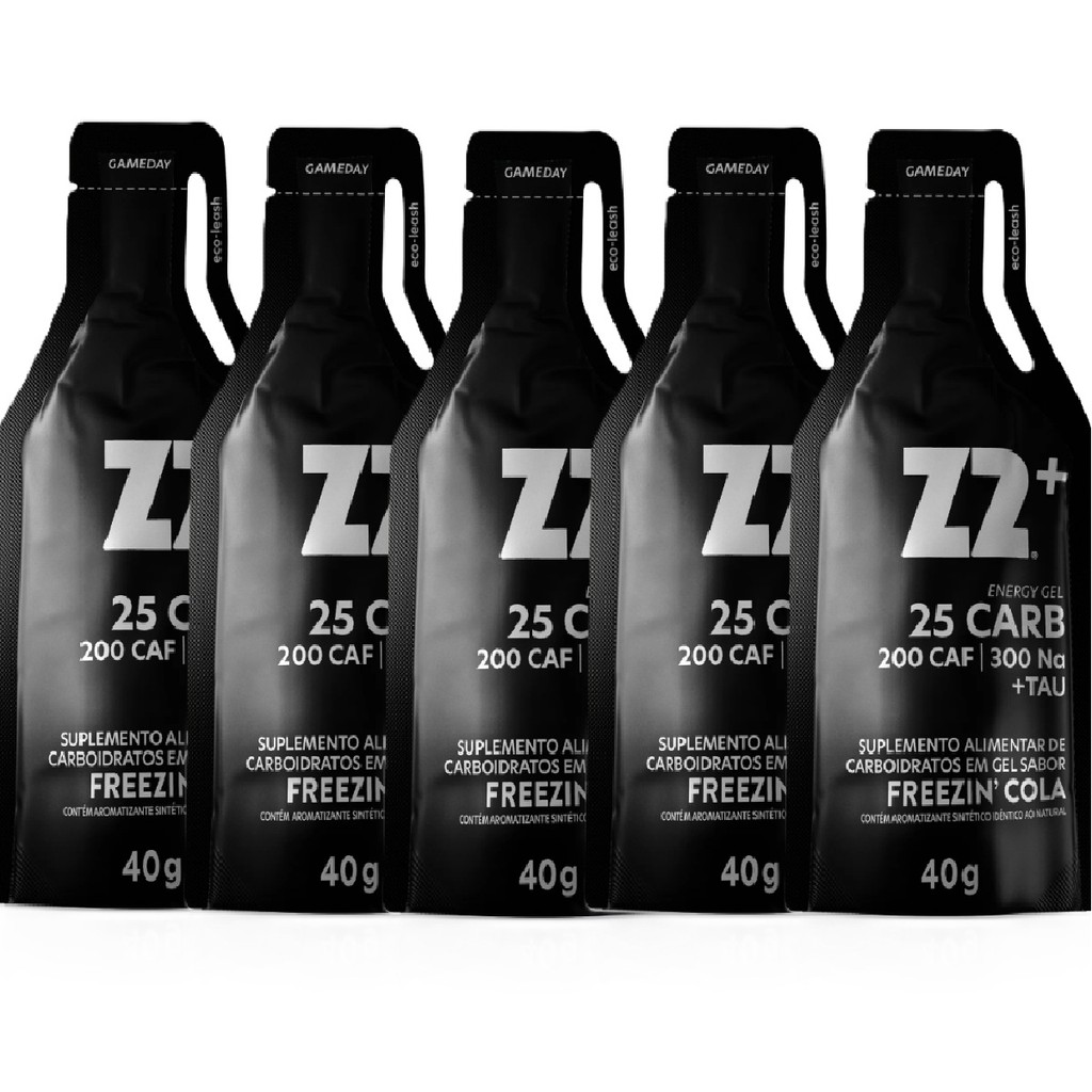 Gel Z2+ 40g 5 Sachês Sabor Freezin' Cola | Shopee Brasil