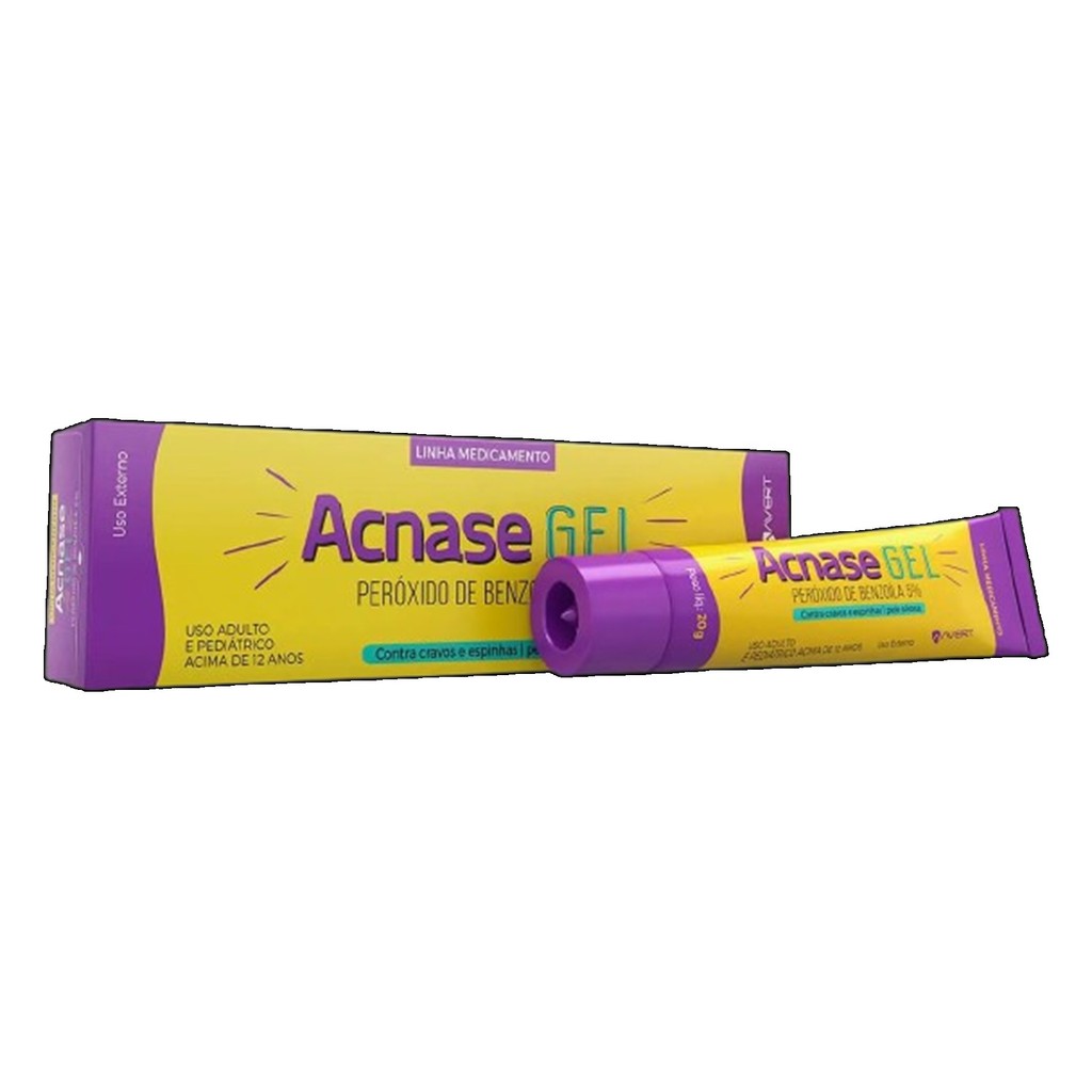 Acnase Gel 20g - Contra Cravos e Espinha | Shopee Brasil