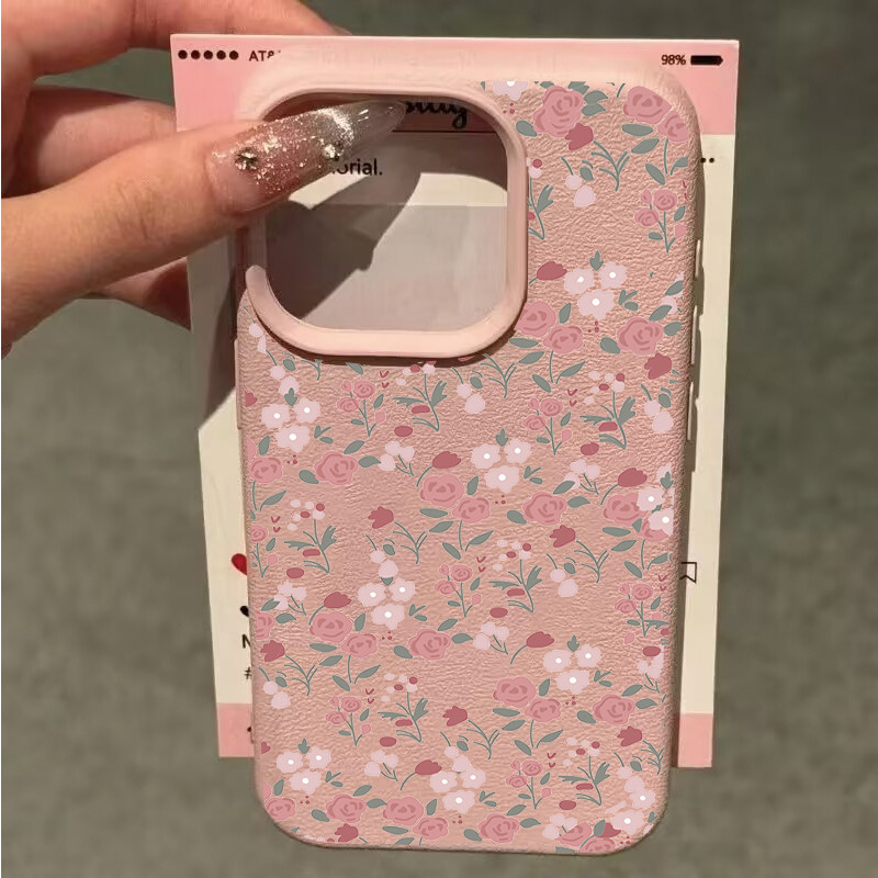Capa Rosa De Tela Cheia Para Motorola Moto G84 G05 G15 G34 G75 G85 G54 ...