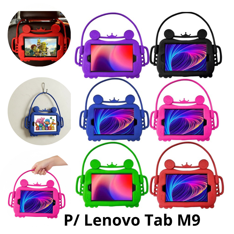 Capa Silicone Para Tablet Lenovo Tab M9 Mtk Suporte Veicular 9 ...