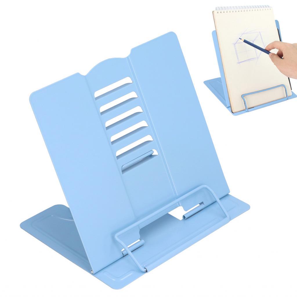 Book Holder Space Saving Paper Stand Ergonomic Design for Office Home ...