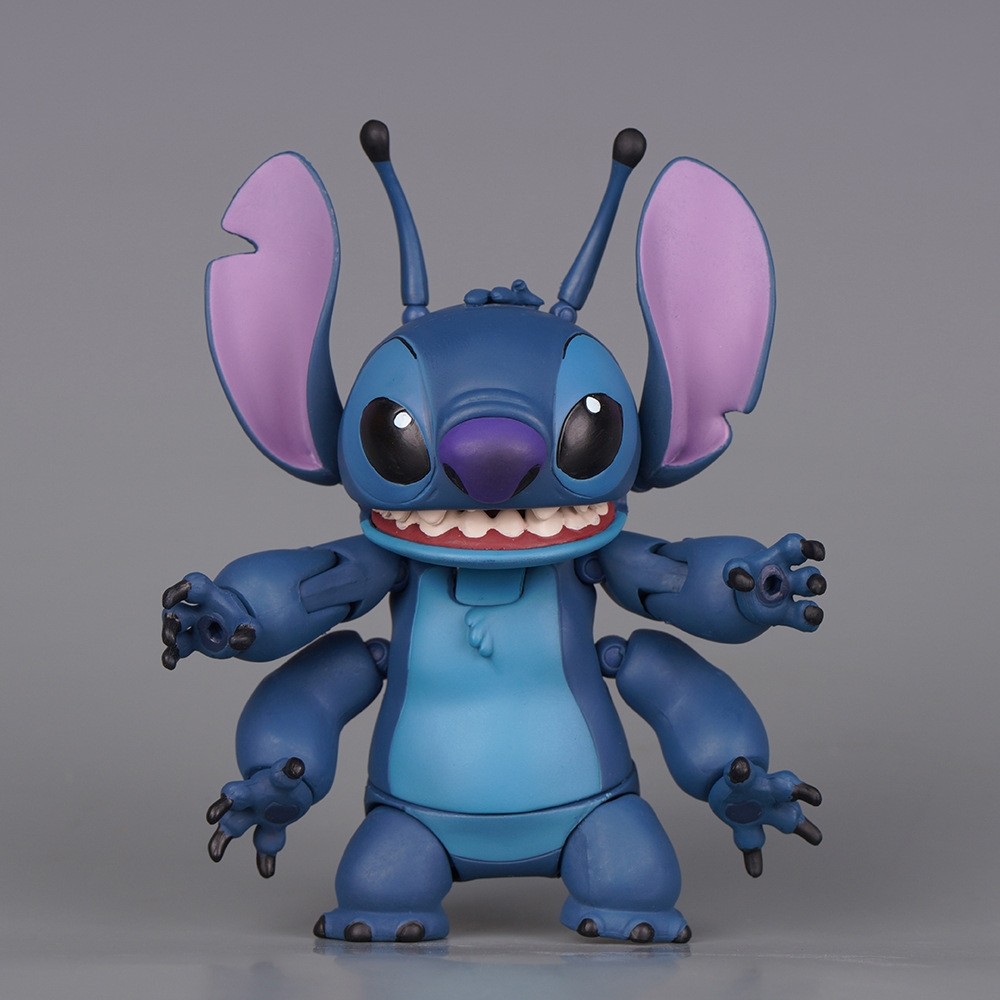 Revoltech Lilo & Stitch The Super Action Figure Modelo Brinquedo ...