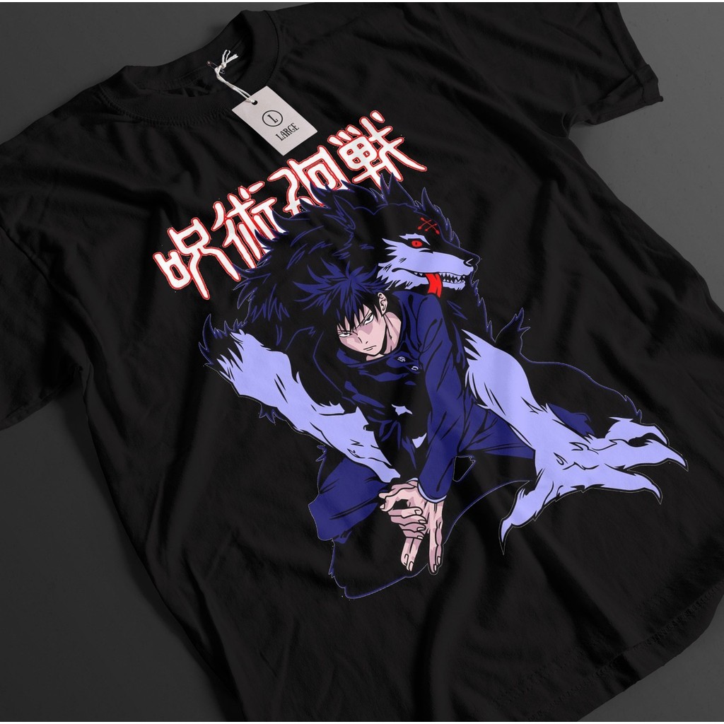 Jujutsu Kaisen Shirt Megumi Fushiguro T-Shirt Gojo Toji Top JJK Anime ...