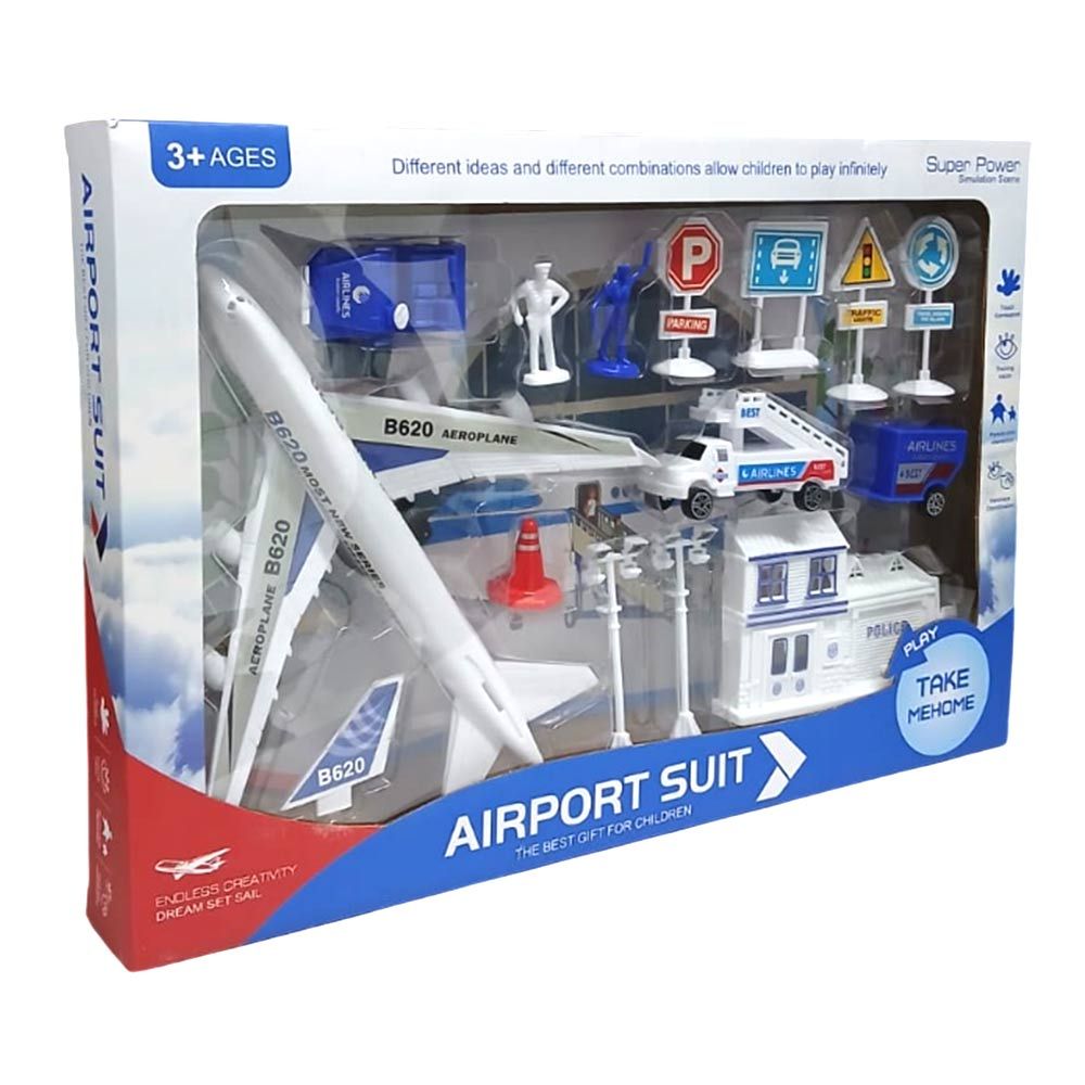 Pista de Aeroporto 15 Peças Domni | Shopee Brasil