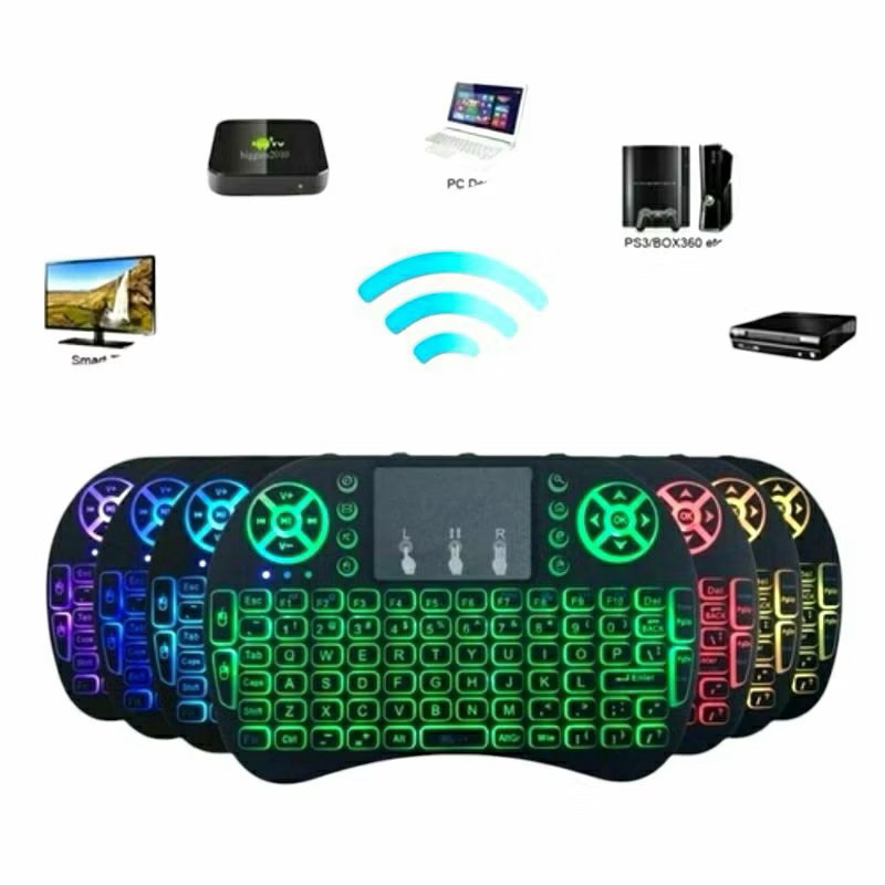 Mini Sem Fio Controle Para Teclado Controle Para Smart Tv Tv Box Pc ...