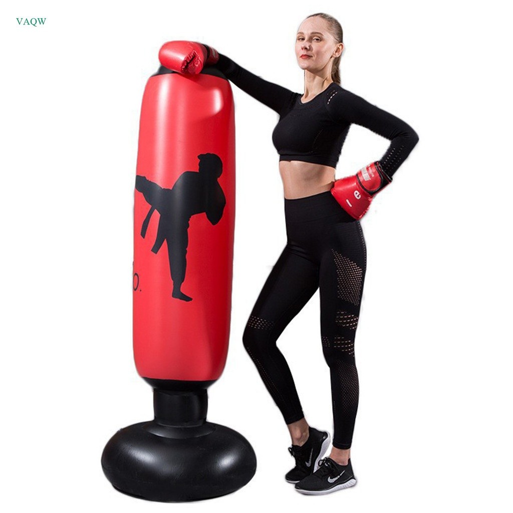 Saco De Boxe Inflável VAQW Para Adultos E Crianças , Soco , Areia ...