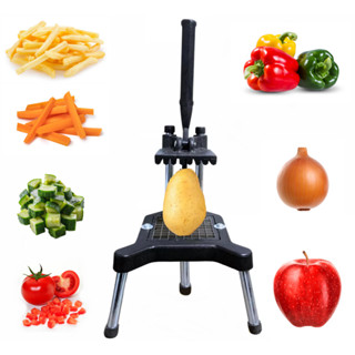 Picador de Legumes Frutas Batata Palito Frita Cabrita Cortador Em Cubos ...