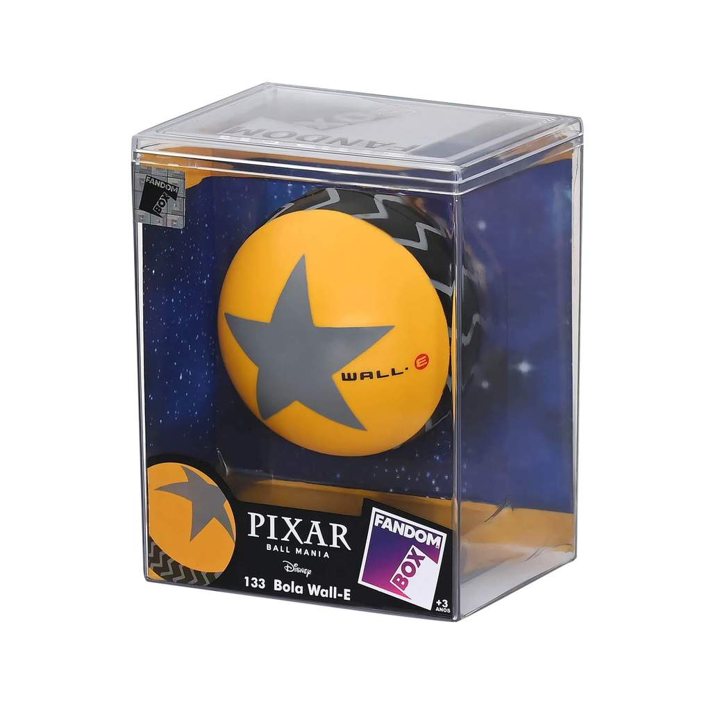 Fandom Box Bola Pixar Wall-E Coleção Ball Mania Pixar Lider - 3562 ...