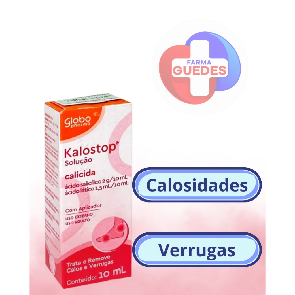 kalostop calos e verrugas 10ml | Shopee Brasil