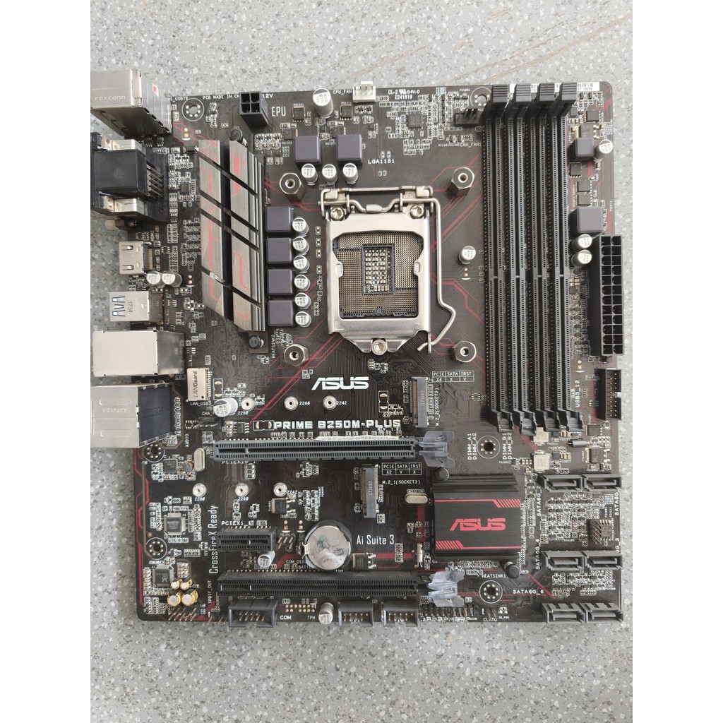 Placa-mãe ASUS PRIME B250M-PLUS adequada para LGA 1151 DDR4 | Shopee Brasil