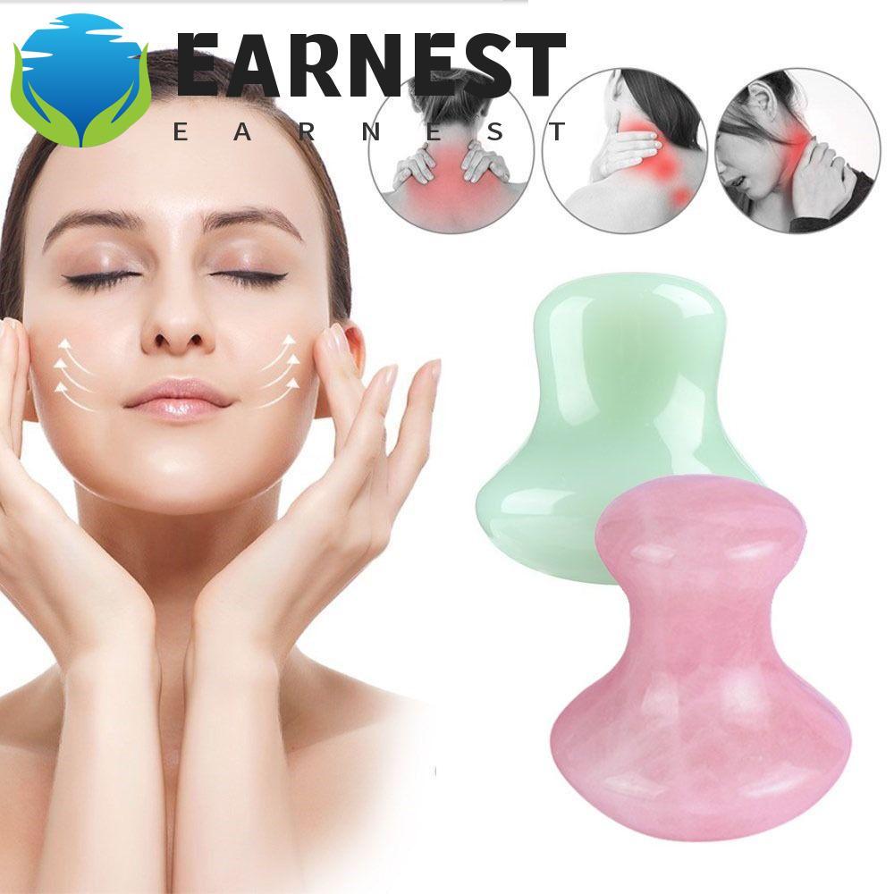 Rolo De Massagem EARNEST , Pedra De Jade Em Formato De Cogumelo Facial ...