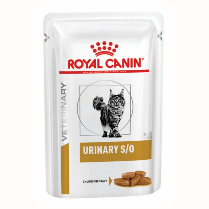 Ração Úmida Sachê Royal Canin Dieta Veterinária Urinary S/O para Gatos ...