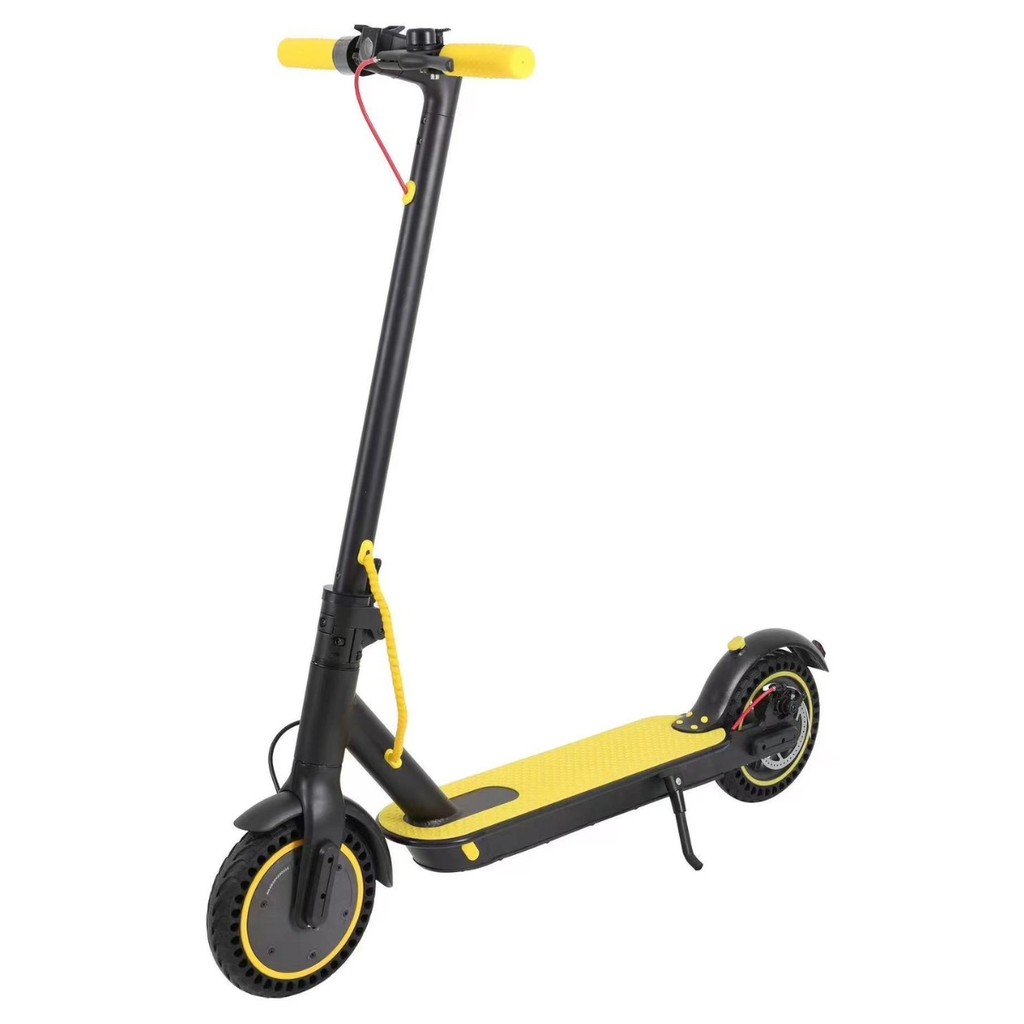 Patinete Elétrico Vega Flow 250W Recarregável Dobrável 25 km/h Amarelo ...