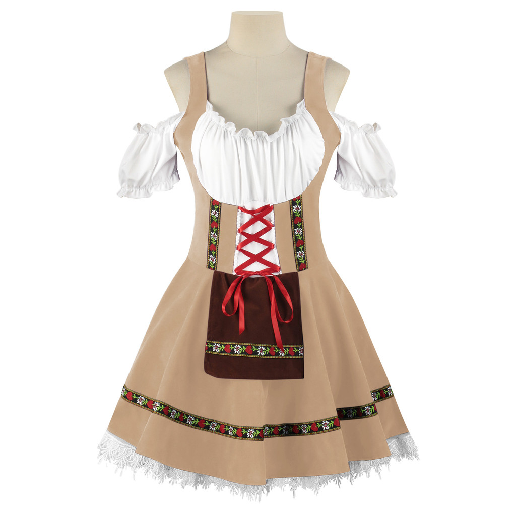 Traje Tradicional para Casais Octoberfest Parade Tavern Garçonete ...