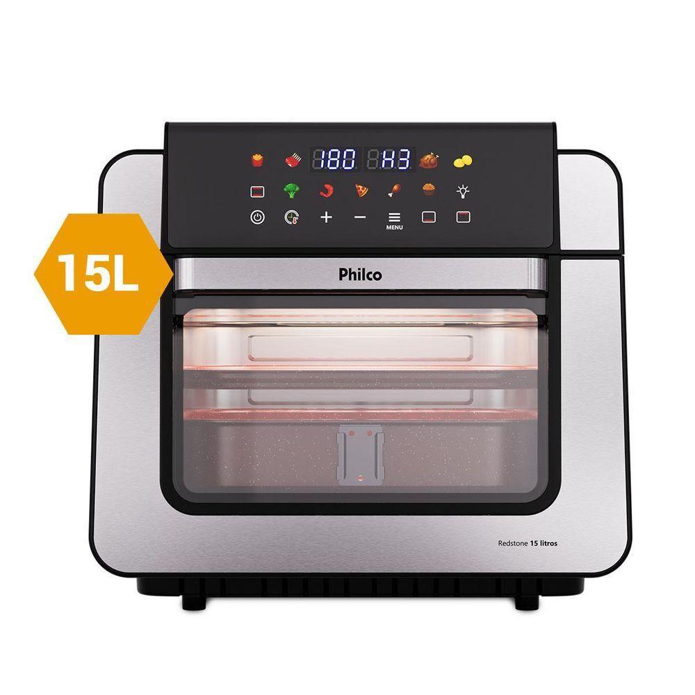 Air Fryer Oven Philco 15L Dupla Resistência 1800W PAF15B - 220V ...
