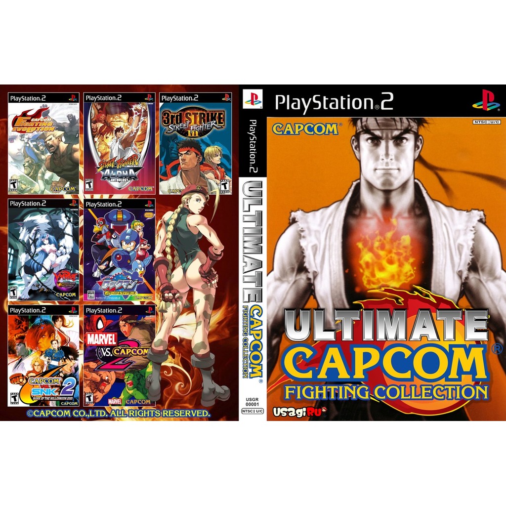 Ultimate Capcom Fighting Collection - PS2 | Shopee Brasil