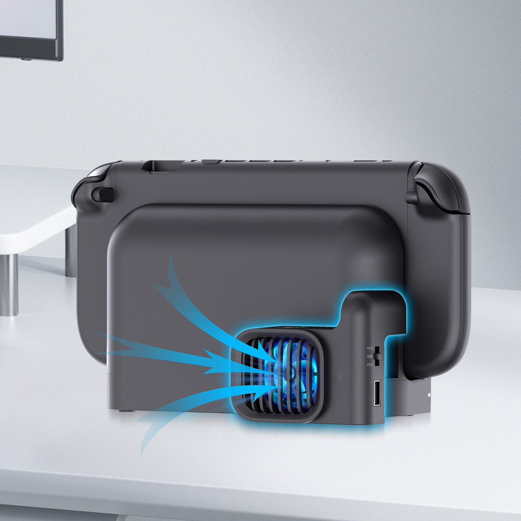 [Novo] Console Dock Cooler Com Ajuste De 2 Velocidades Host Dissipador ...