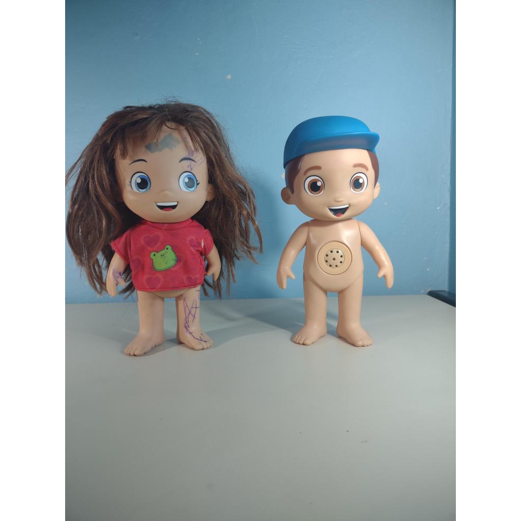 boneco luccas neto baby brink e gi neto rosita usado-leia | Shopee Brasil
