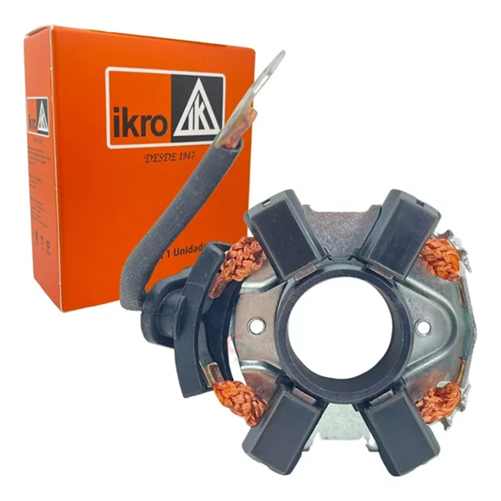 PORTA ESCOVAS IKRO MOTOR DE PARTIDA JF FORD CARGO/MB/FIAT DUCATO/TOYOTA ...