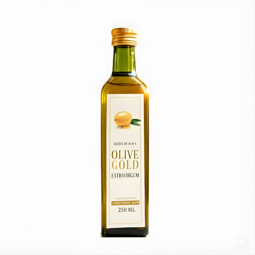 Azeite de Oliva Extra Virgem Olive Gold 250ML | Shopee Brasil