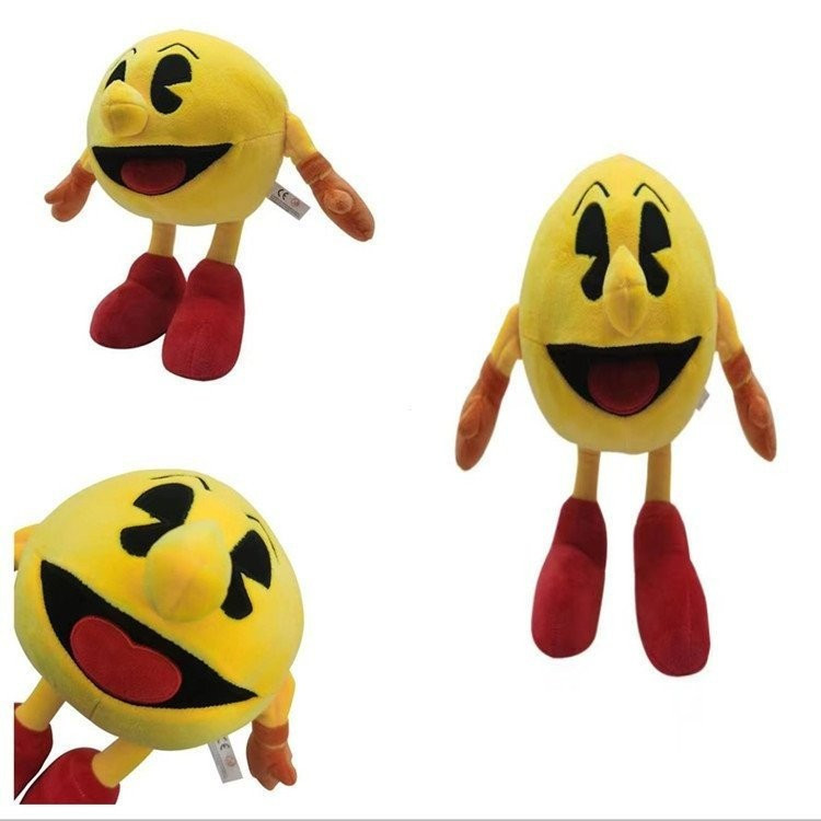 Pac-Man Boxer Plush Toy Jogo Cartoon Pacman Stuffed Plushie Dolls Xmas ...