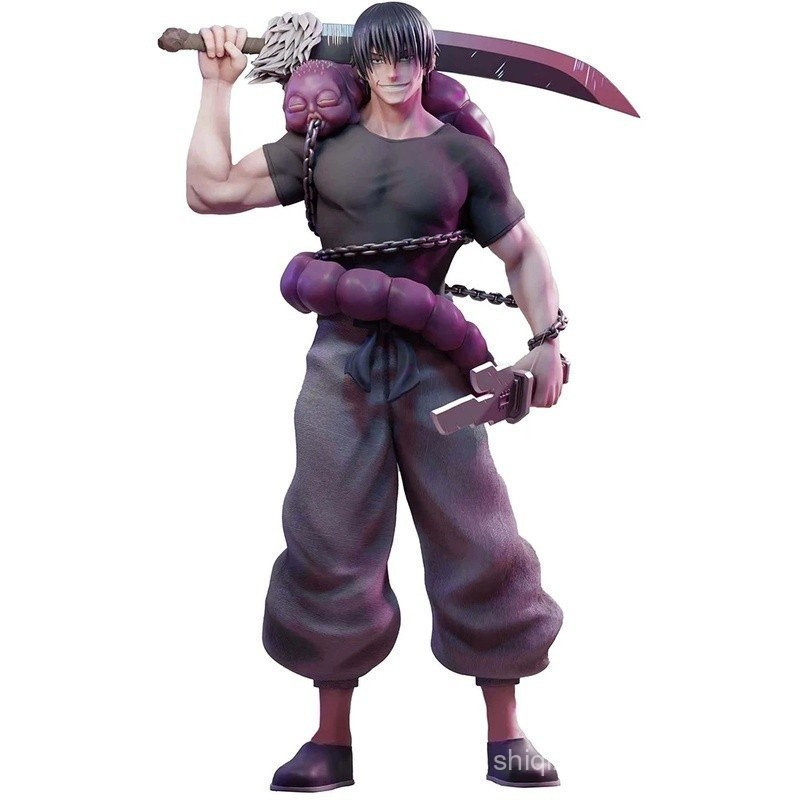 JJK Toji Fushiguro 22cm Figura De Anime Colecionável Modelo Mais Forte ...
