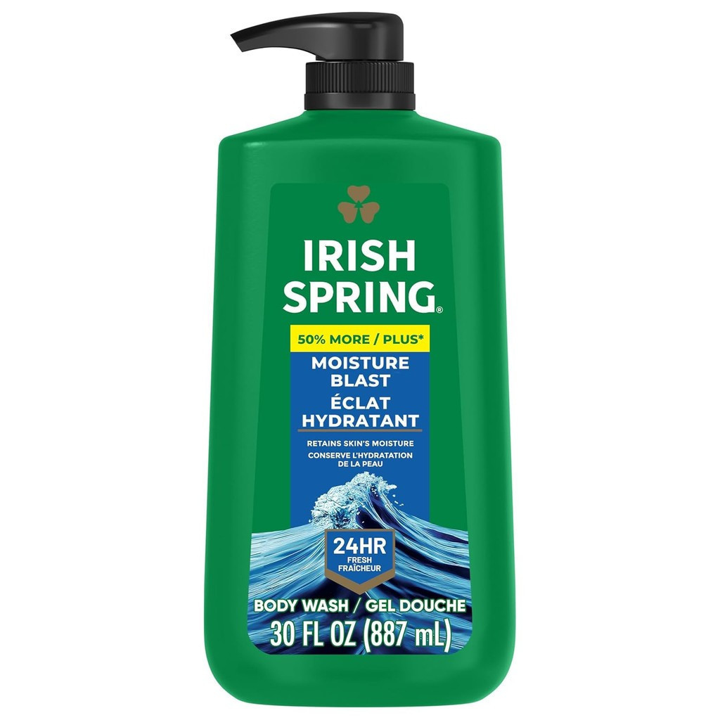 Sabonete Líquido Masculino Irish Spring, Sabonete Líquido Hidratante ...