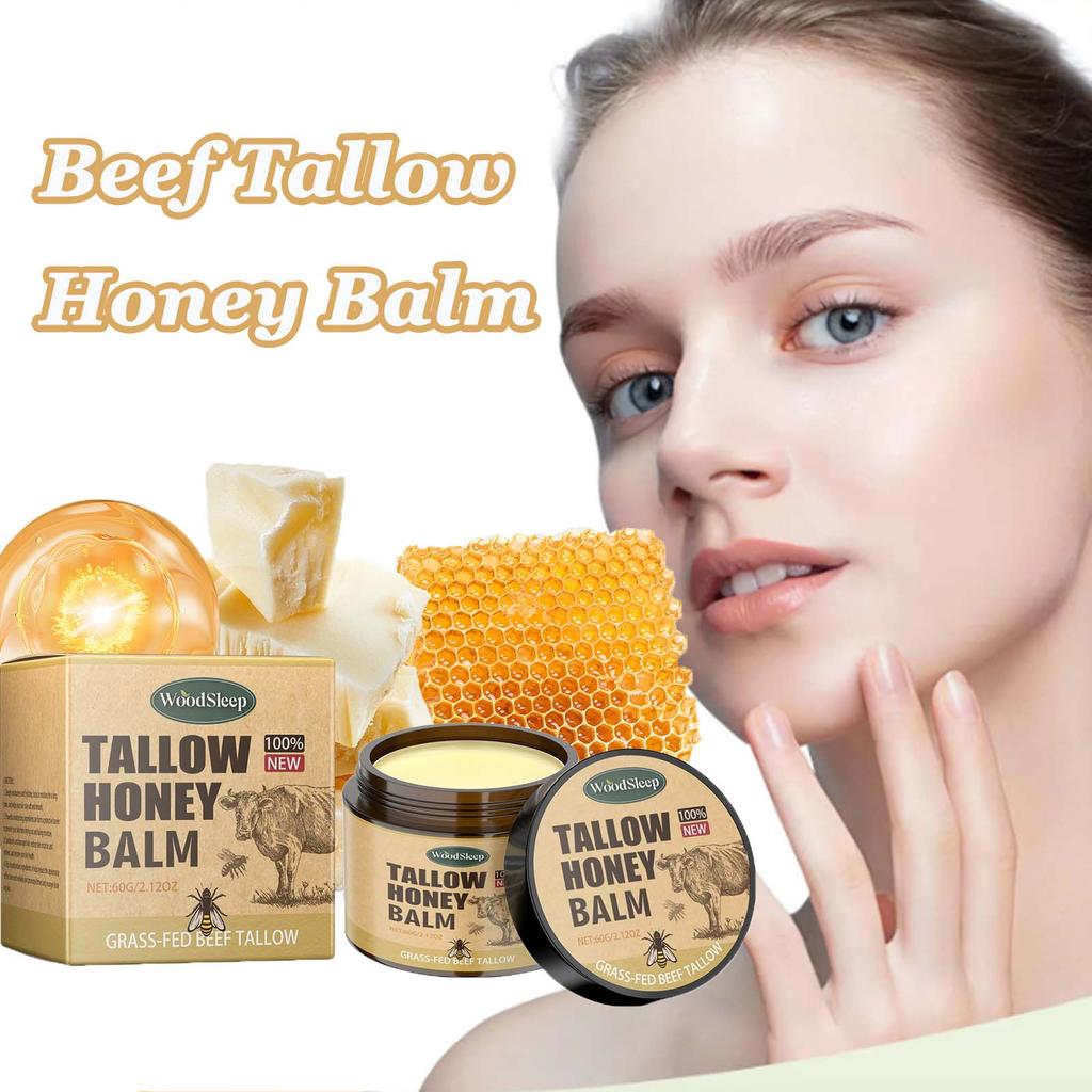 Beef Tallow Honey Balm Hidratante Creme Facial Loção Corporal ...