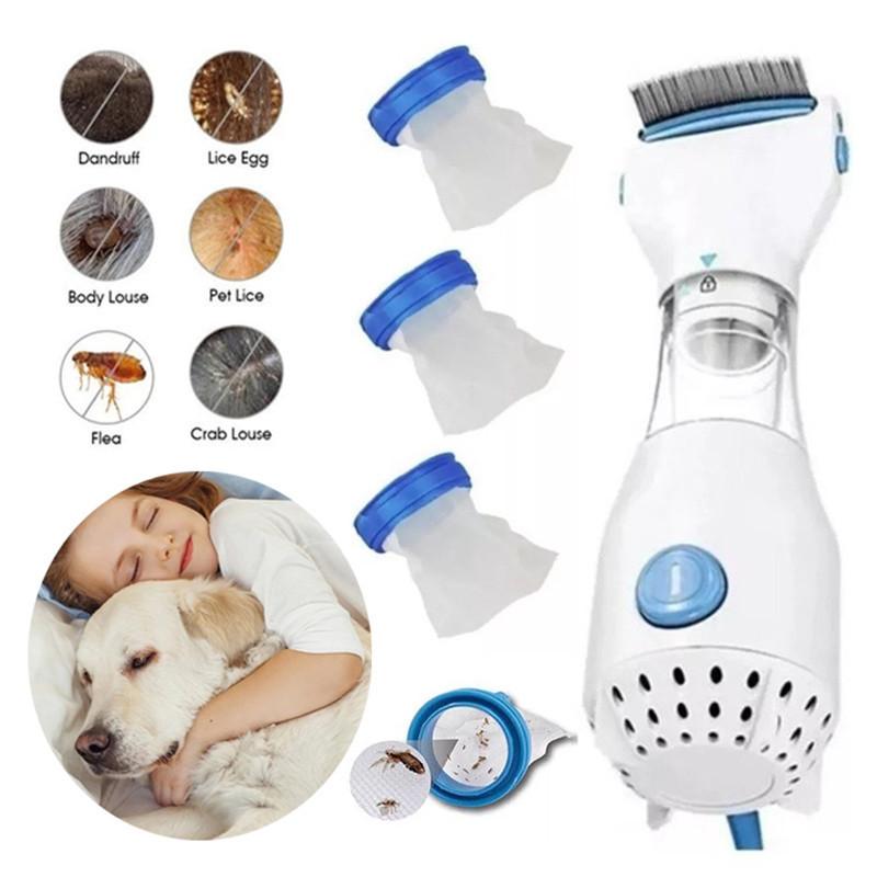 Pente Elétrico Para Piolhos Para Remover Piolhos E Ovos De Piolhos Em ...