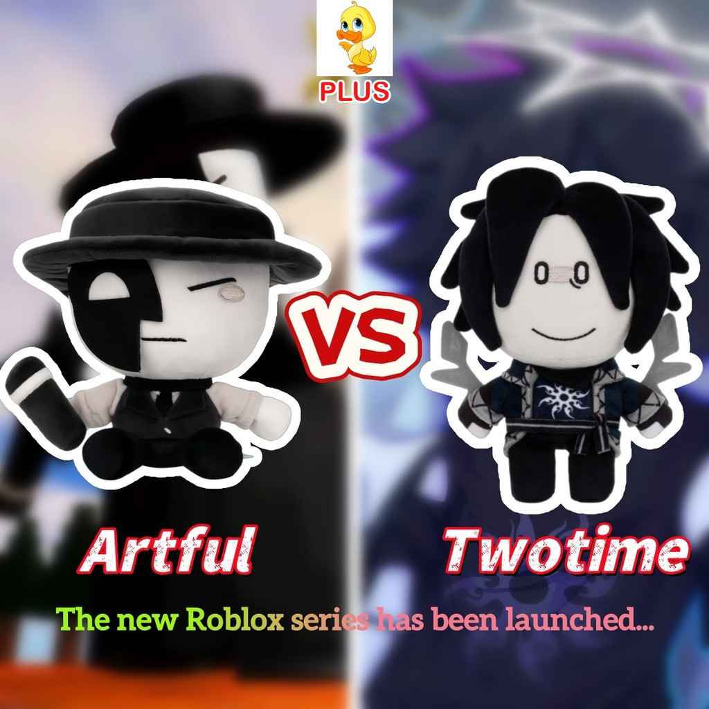 PLUS Brinquedo Roblox Forsaken Boneca Divertida Die of Death Artful ...