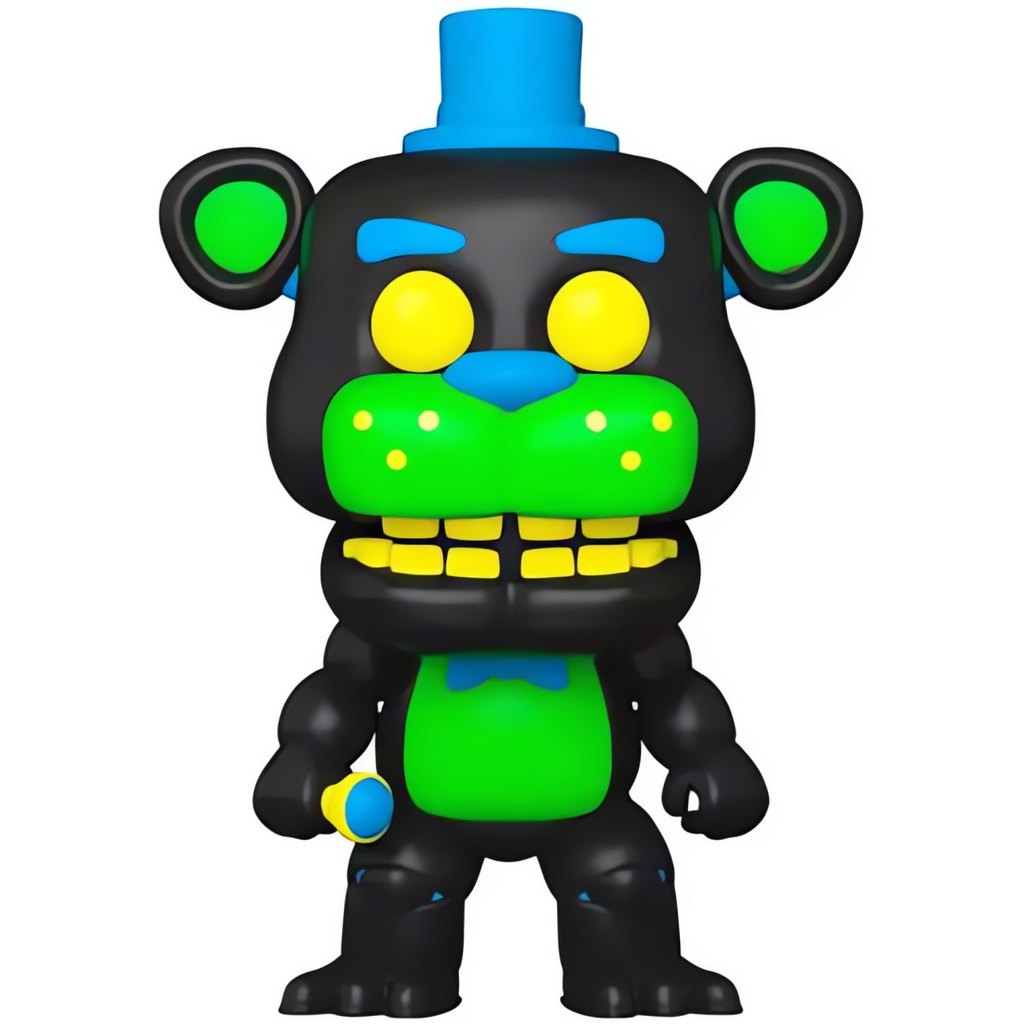 Funko Pop Freddy Fazbear Black Light Special Edition Hot Topic #955 ...