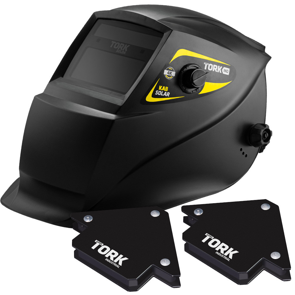 Kit Mascara de Solda Automática 4K Arc Solar E 2 Esquadro Magnético 12kg Super Tork | Shopee Brasil