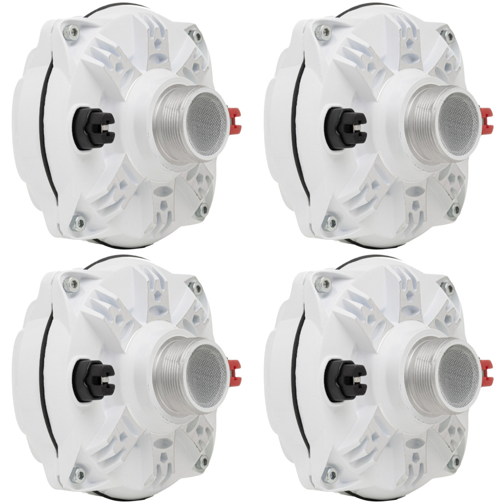 4 Driver QVS Audio 355x Trio - 100 Watts Rms Corneta Trio melhor que ...