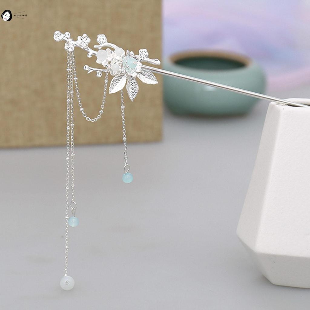 Pauzinhos De Cabelo De Liga Estilo Chinês , Feitos À Mão , Franjas ...