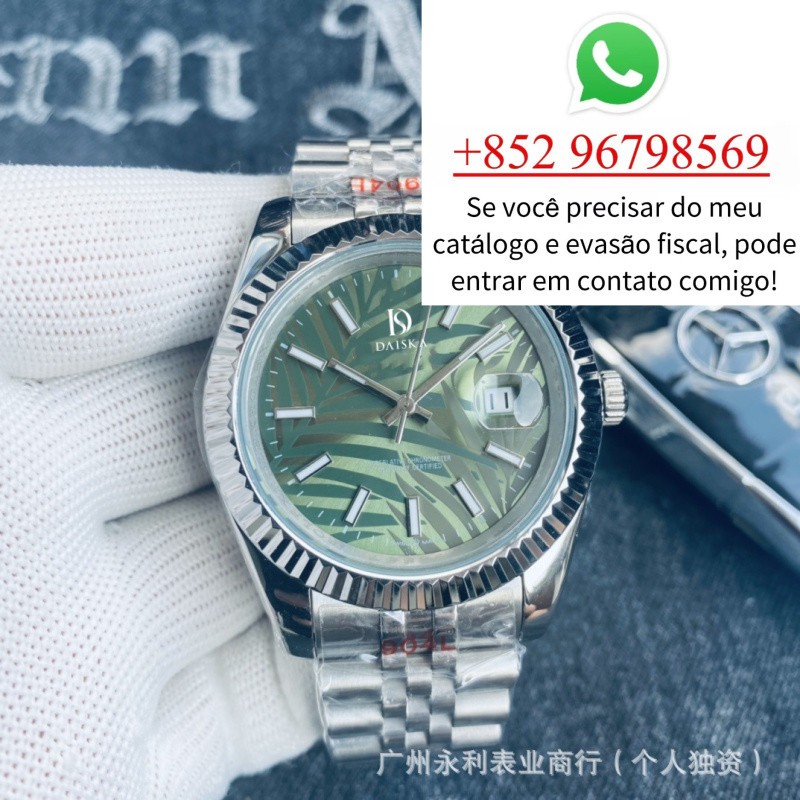 2025 Novo Relógio Mecânico de Casal Estilo de Negócios da Moda Relógio ...