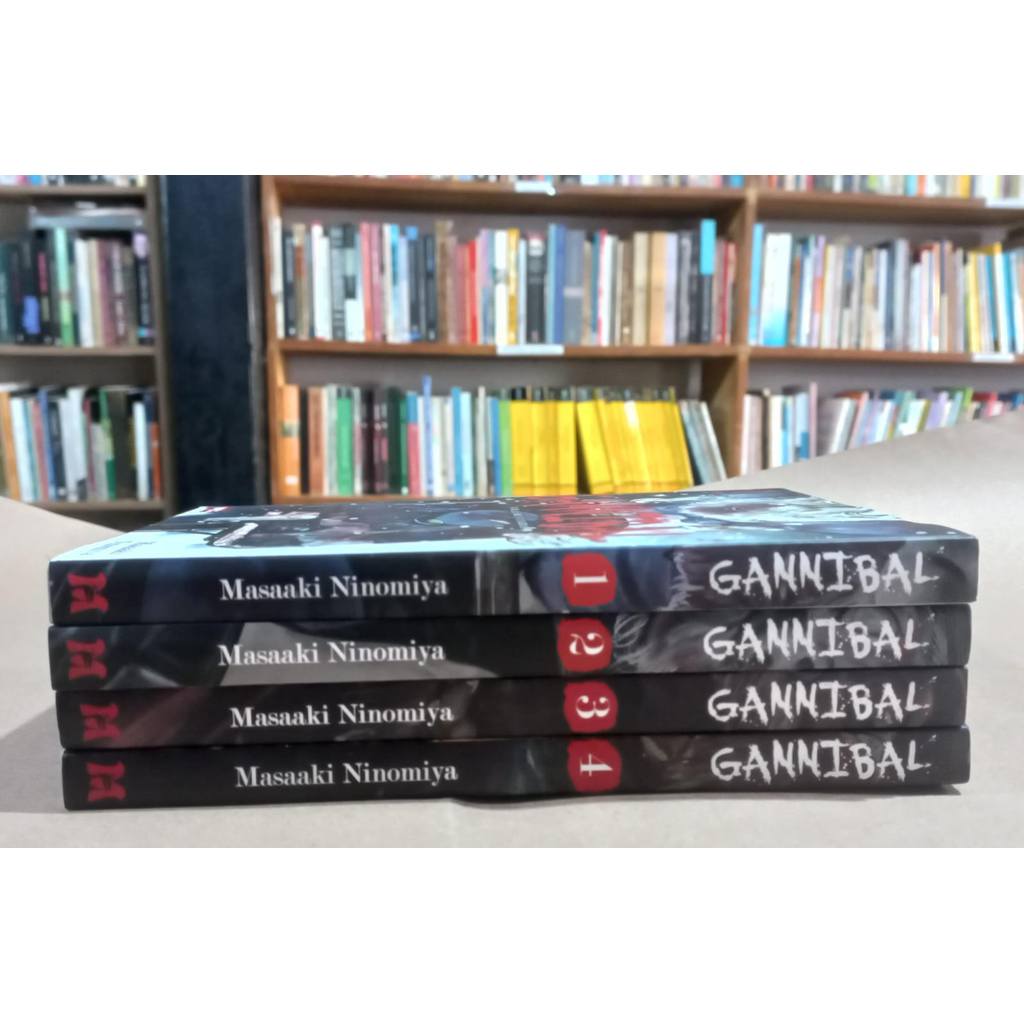 Gannibal Vila de Canibais 4 mangás + 2 cards - Volumes 1,2,3,4 de ...