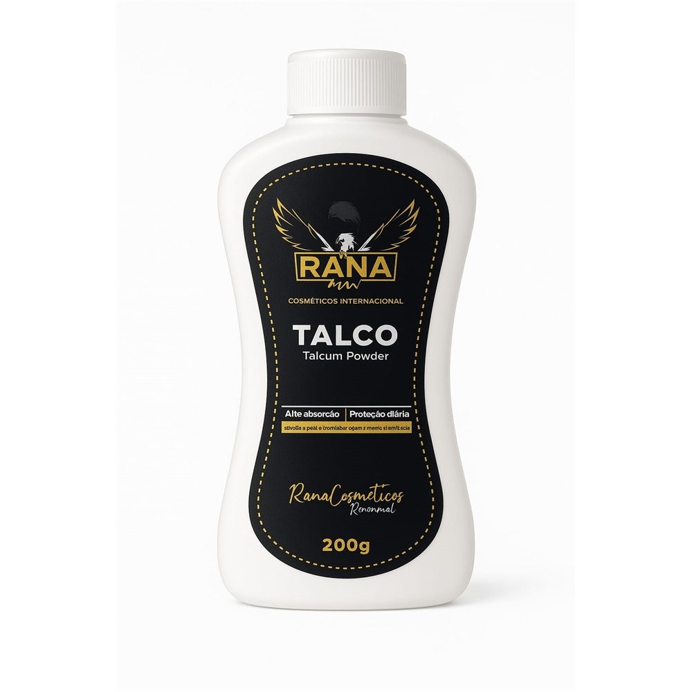 Talco Mentolado Ultra Fino Barba e Cabelo Profissional cod 1055 ...