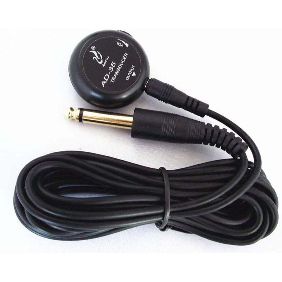 AD-35 Mini Captador de Som Piezo Amplificador Transdutor Stick Captador ...