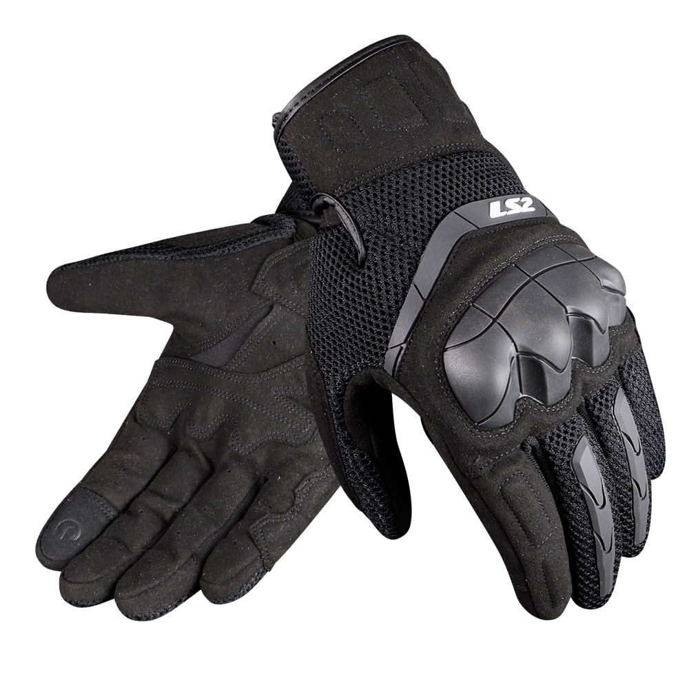 LUVA LS2 KUBRA FEMININA PRETO | Shopee Brasil