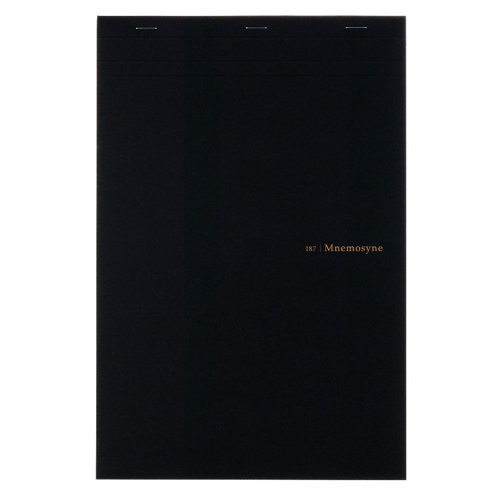 Maruman Mnemosyne Graph Paper Notepad (A4 & A5) - Black | Shopee Brasil