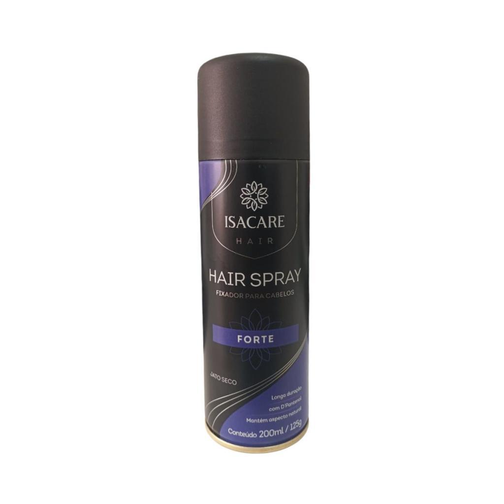 Fixador De Cabelo Hair Spray Forte Isacare 200ml | Shopee Brasil