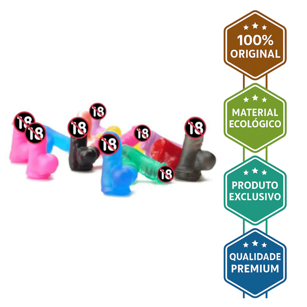 Mini Pênis Realístico 4,5x1,3cm com Escroto – Absoloo | Compacto e ...