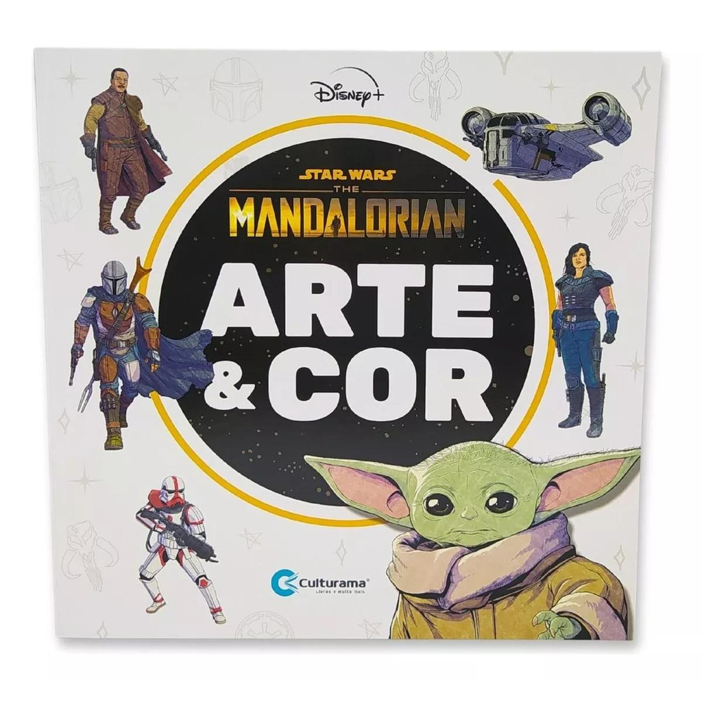 Arte e Cor Star Wars - The Mandalorian - Culturama | Shopee Brasil