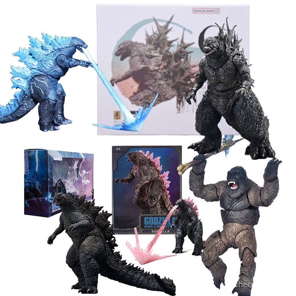 NECA Godzilla Action Figure x Kong The New Empire 2024 Toys SHM Nuclear ...
